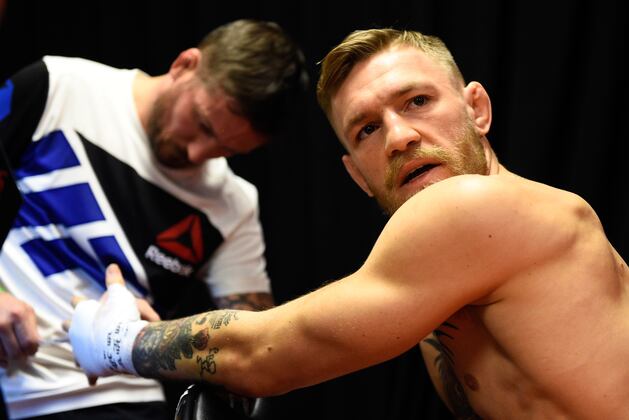 Conor McGregor Facing Medical Suspension Pending Wrist X-Ray After ...