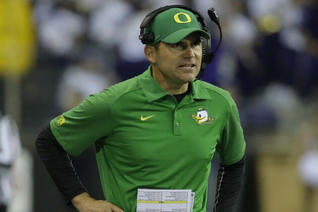 Oregon Football: 2016 Is Make or Break for Ducks Head Coach Mark Helfrich