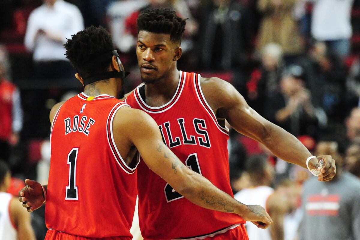 Derrick Rose, Jimmy Butler Chemistry Vital to Bulls Catching Cavaliers ...