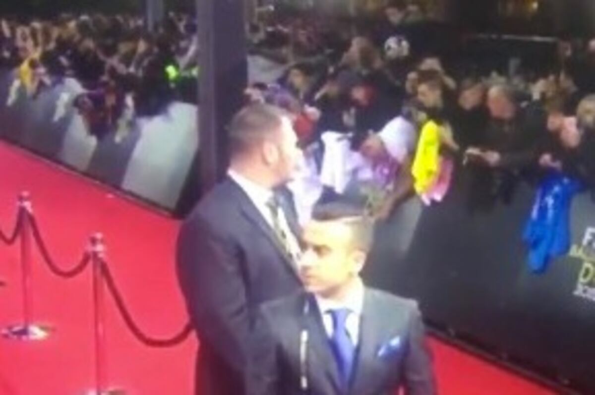 Fan Crowd Surfs onto Ballon d'Or Red Carpet as Cristiano Ronaldo ...