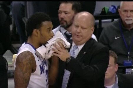 Memphis' Ricky Tarrant Swallows Own Blood, Makes Game-Winning Free ...