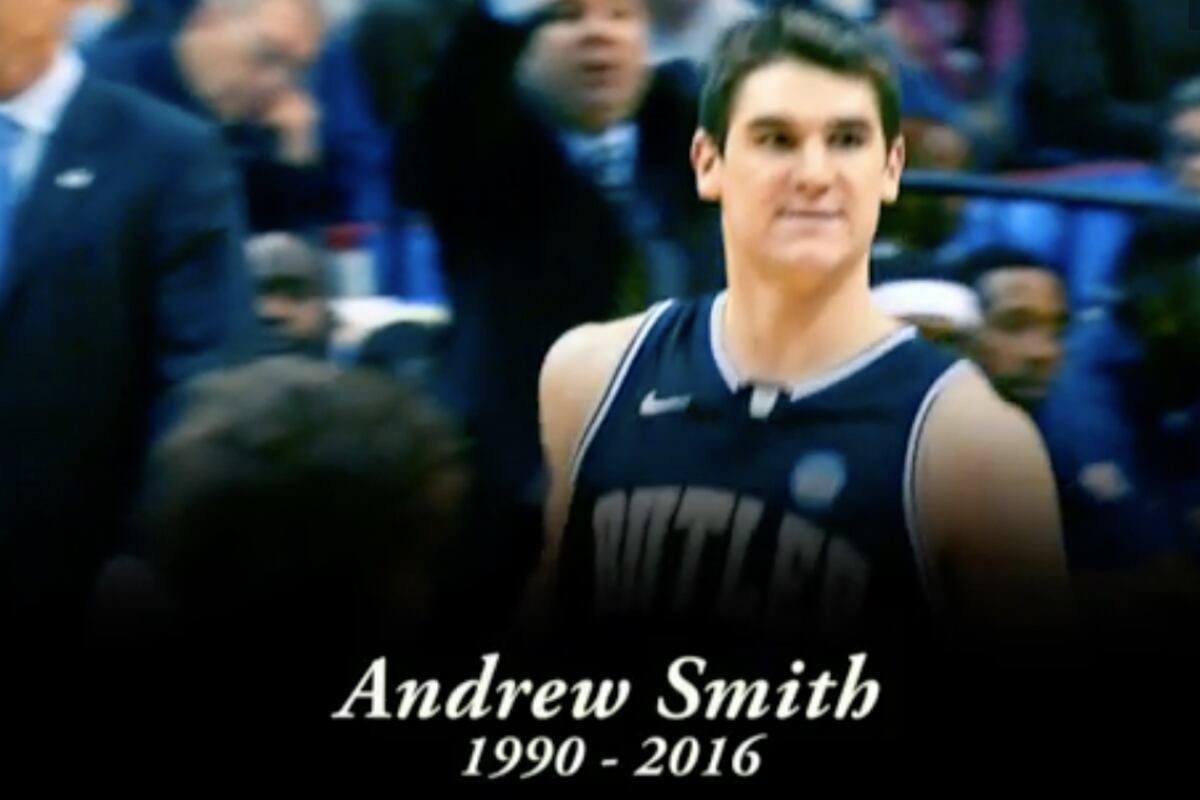 Butler Honors Andrew Smith with Special Video Tribute and Moment of ...