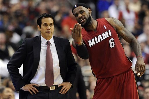 Pat Riley Responds to Claims LeBron James Wanted Erik Spoelstra Fired ...
