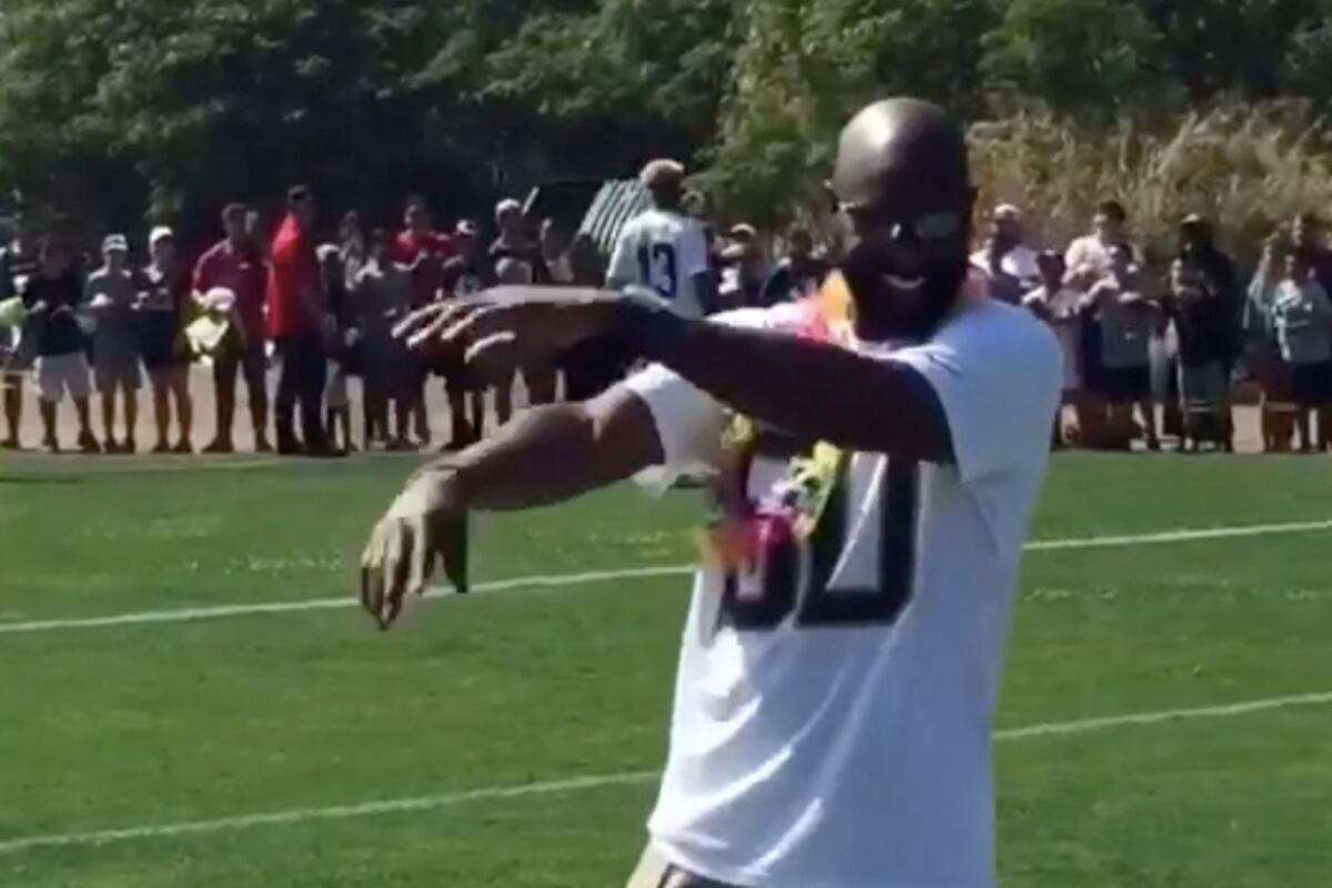 Jerry Rice Has the Best Reaction to Odell Beckham Jr.'s 1-Handed Catch ...