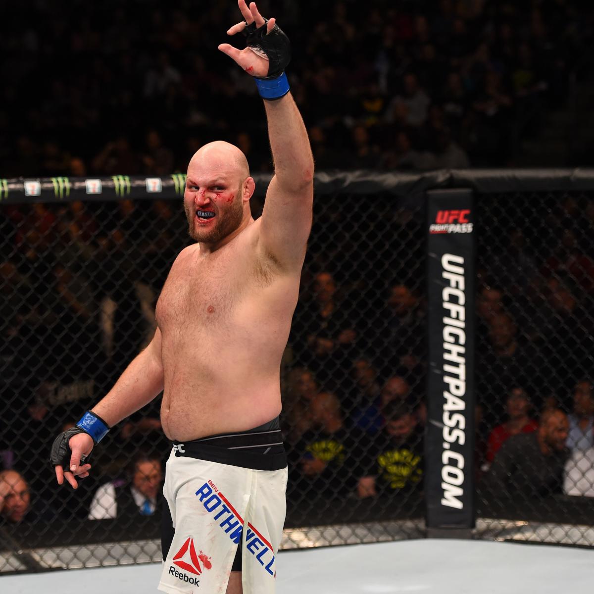 Ben Rothwell Submits Josh Barnett with Surprising Gogo Choke at UFC on ... Ben Rothwell Submits Josh Barnett with Surprising Gogo Choke at UFC on ...