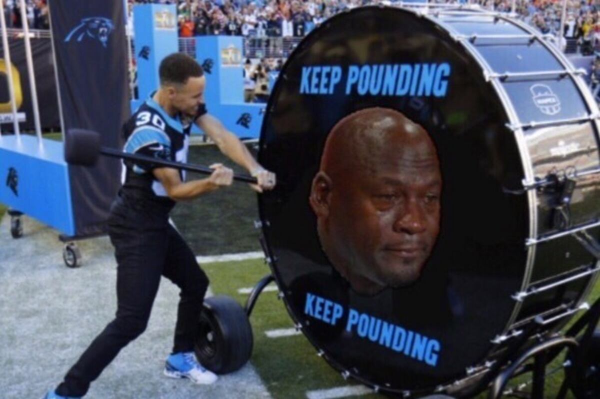 Stephen Curry Can Relate to 'Crying Jordan' After Panthers Lose Super ...