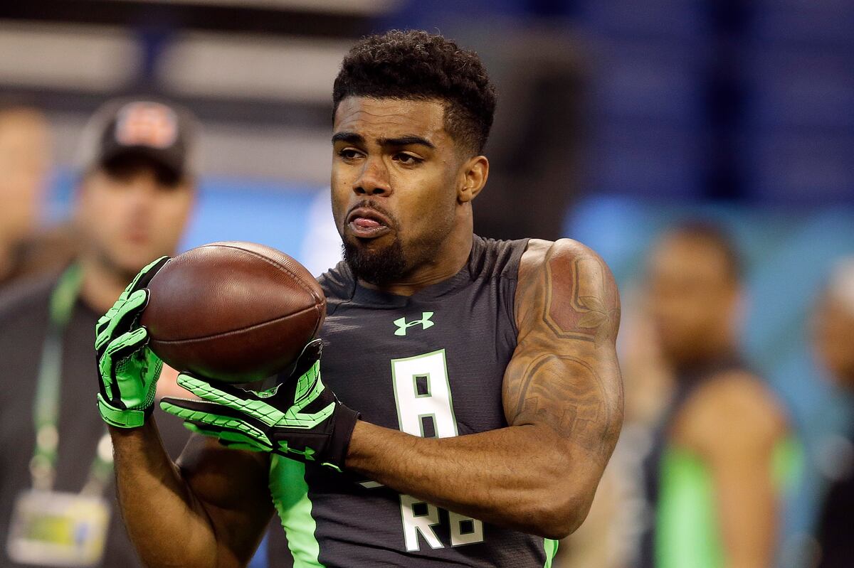 Mike Tanier's Combine Notebook, Day 3: Ezekiel Elliott Makes His First ...