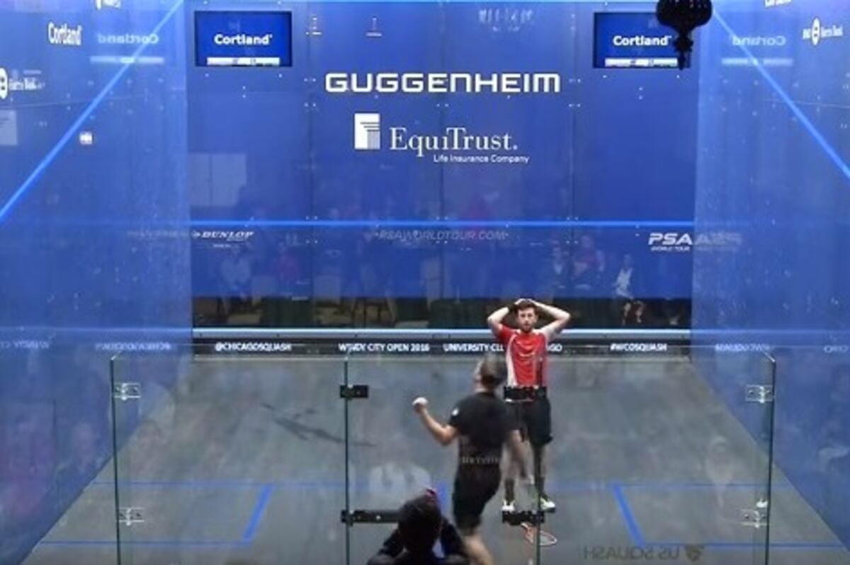 Mathieu Castagnet Wins Incredible Squash Point Against Daryl Selby ...
