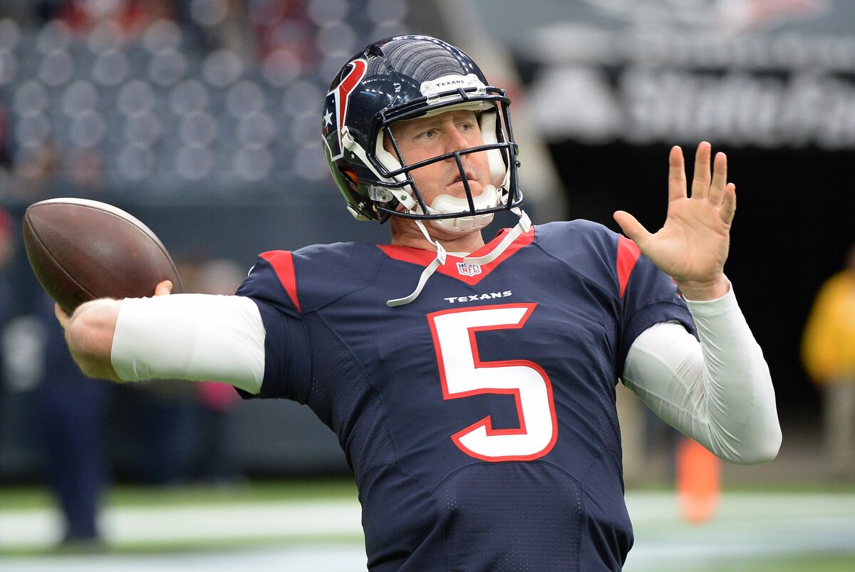 Brandon Weeden Reportedly Re-Signs with Houston Texans | News, Scores ...