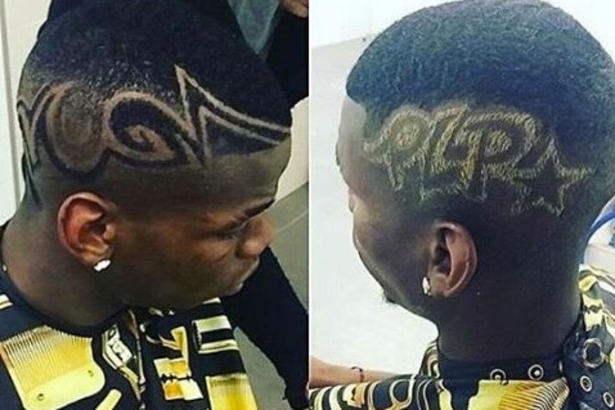 Paul Pogba Brings Back the Stars with Latest Eye-Catching Haircut ...