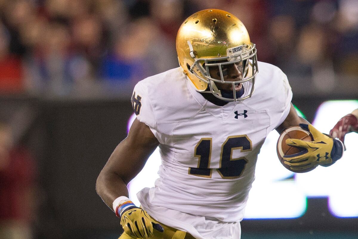 Torii Hunter Jr. Makes 1-Handed Grab in Notre Dame Spring Game | News ...