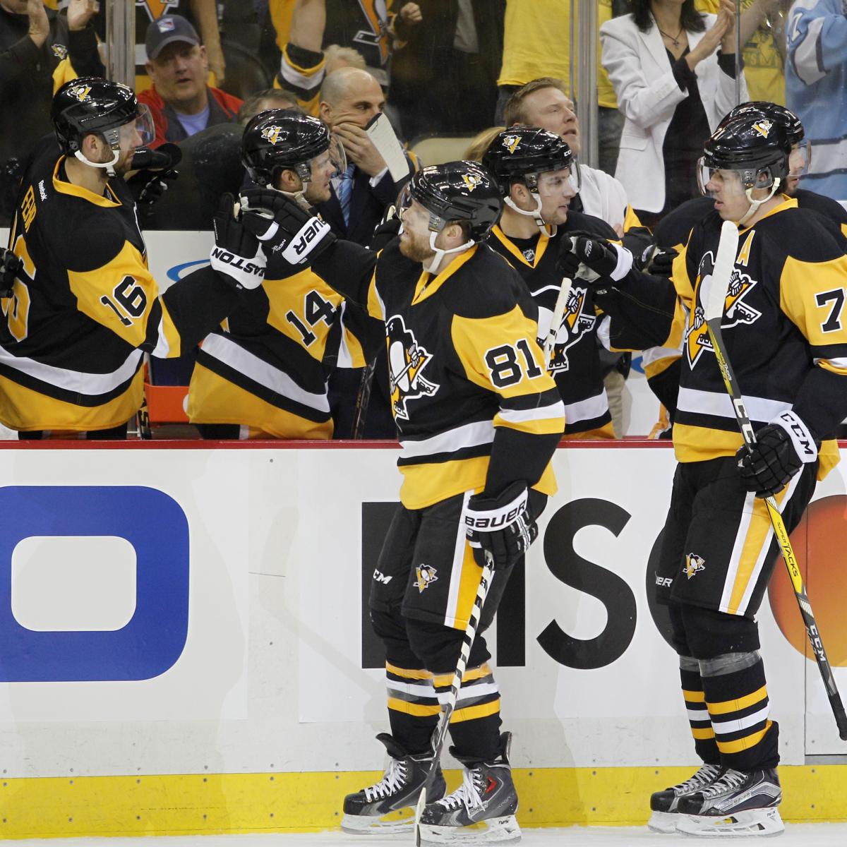 Rangers vs. Penguins: Game 5 Live Score, Highlights for 2016 NHL ...