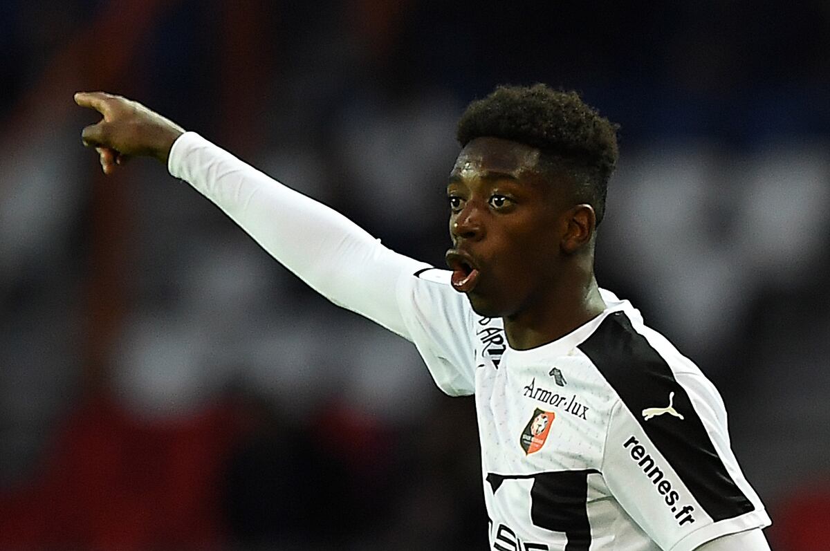 Rennes' Ousmane Dembele Fails to Impress PSG Ahead of Potential Summer ...