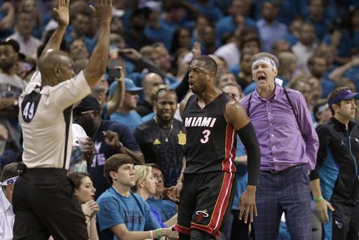 'Purple Shirt Guy' from Miami-Charlotte Series Told Dwyane Wade He ... 'Purple Shirt Guy' from Miami-Charlotte Series Told Dwyane Wade He ...