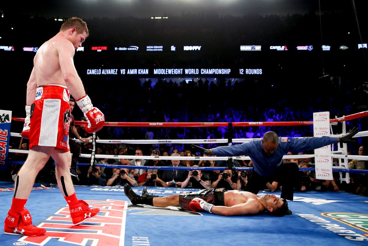 Canelo vs. Khan: Complete Punch Stats and Breakdown of Alvarez's ...