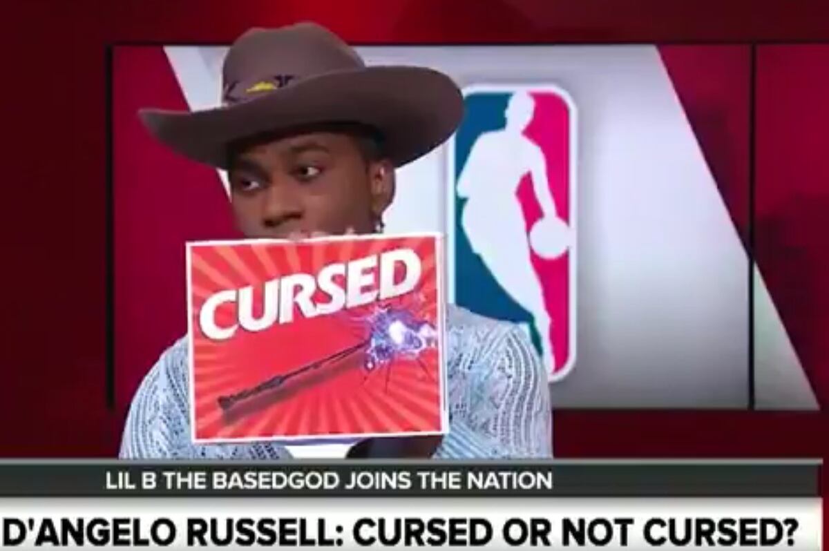Rapper Lil B Puts 'Based God Curse' on D'Angelo Russell and Then ...
