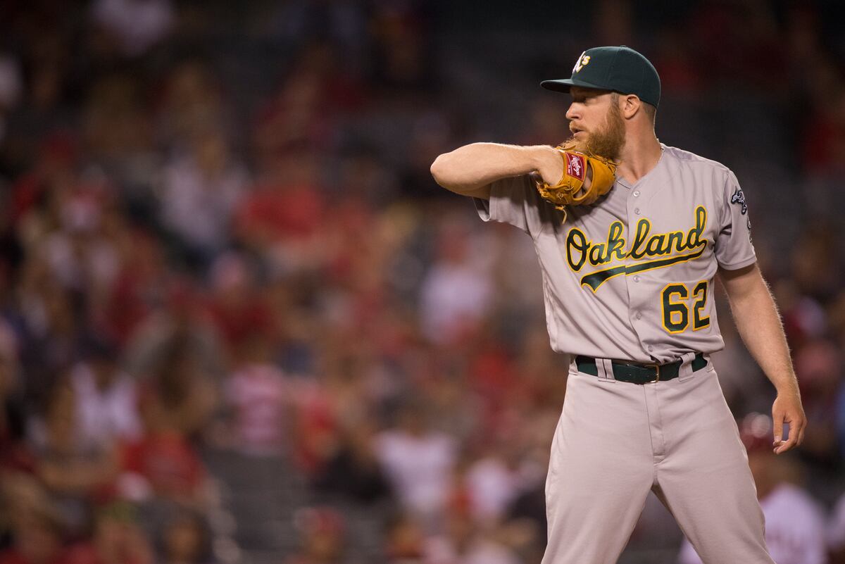 Unsuspecting Cute Kid Plays Invisible Baseball with Oakland A's Sean ...