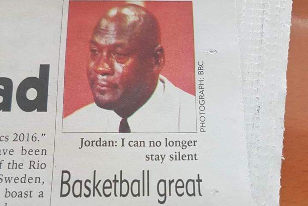 Malawian Newspaper Appears to Use Crying Jordan Meme for Stock Photo of ...