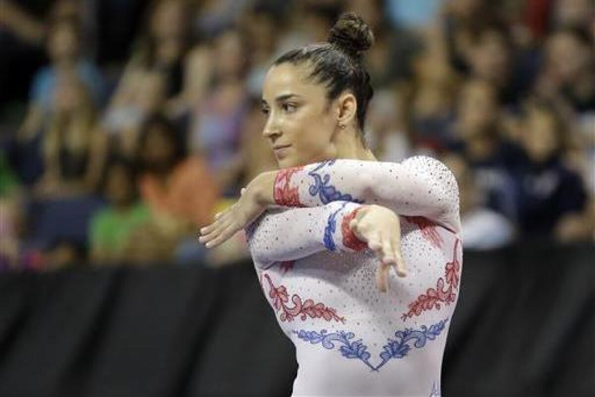 Aly Raisman Wins Silver Medal During Individual All-Around at 2016 ...