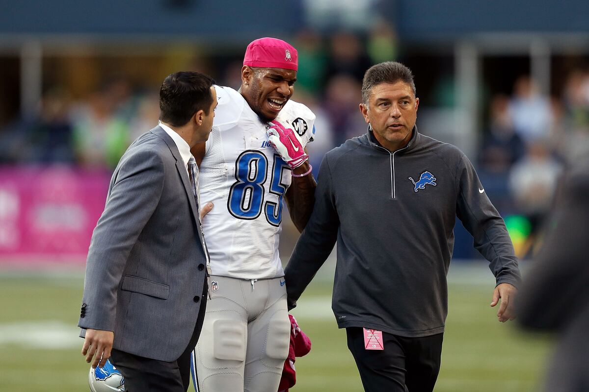 Eric Ebron Injury: Updates on Lions Star's Ankle, Knee and Return ...