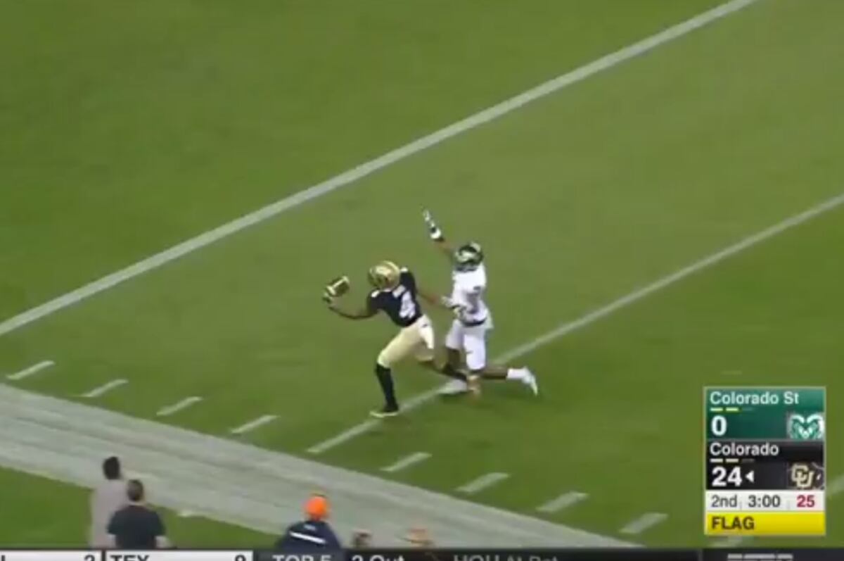 Colorado WR Bryce Bobo Makes 1-Handed Catch vs. Colorado State | News ...