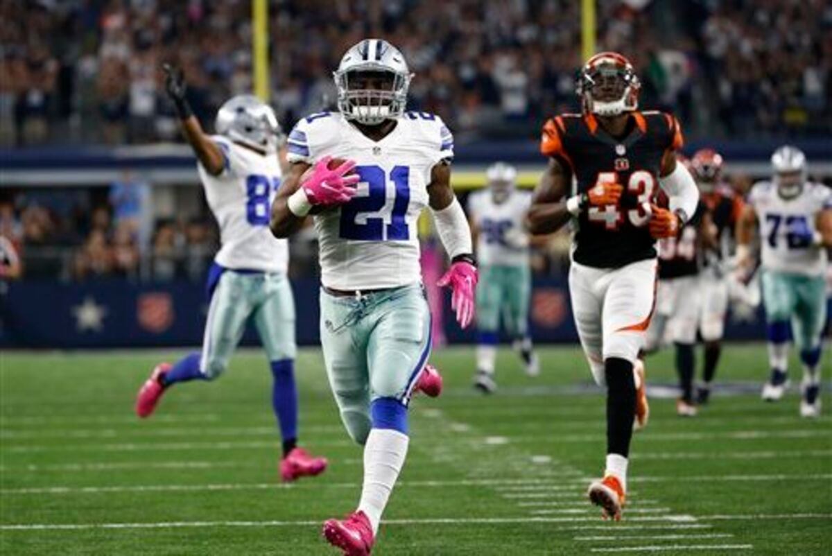 Ezekiel Elliott Is 3rd Rookie to Rush for 130-Plus Yards in 3 Straight ...