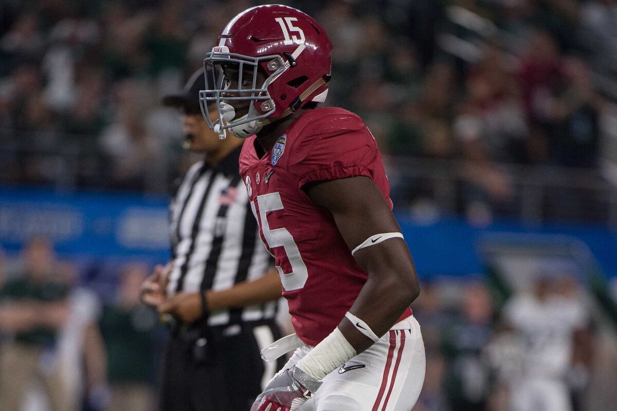 Watch Alabama DB Ronnie Harrison as He Intercepts Josh Dobbs for a ...