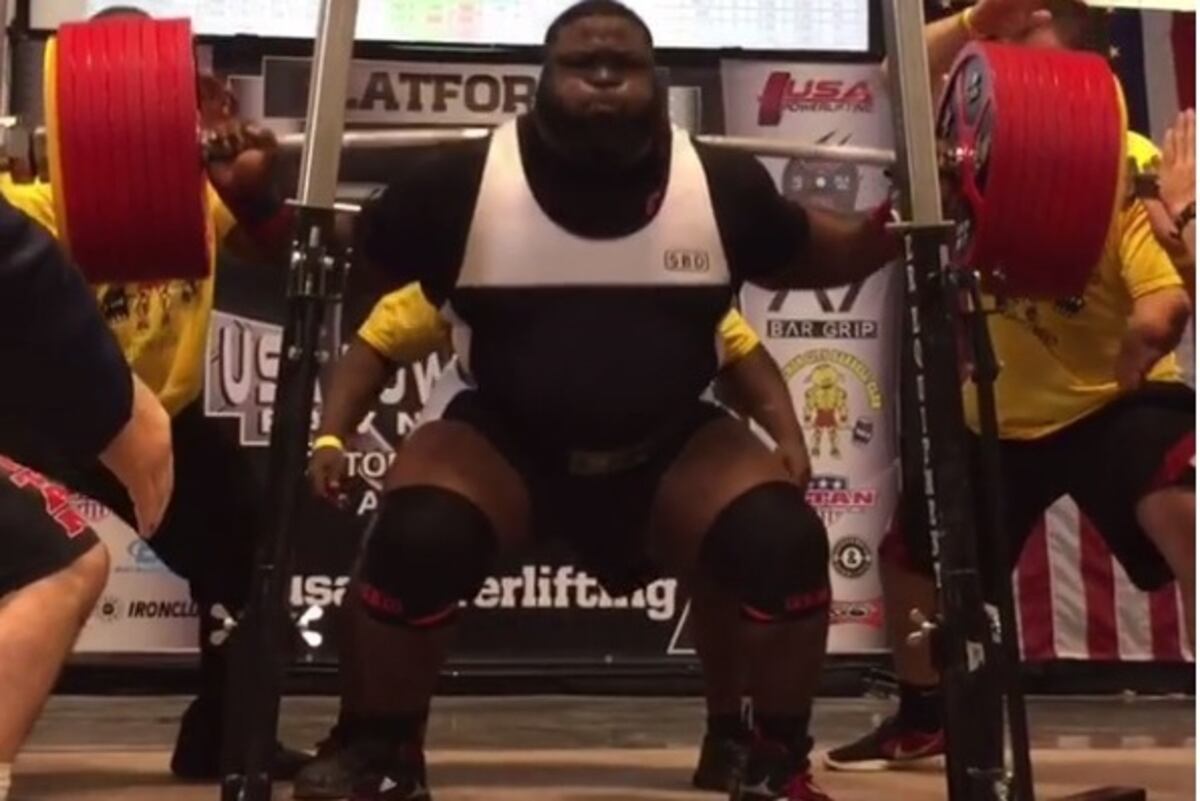 Powerlifter Ray Williams Sets World Record by Squatting 1,005 Pounds ...