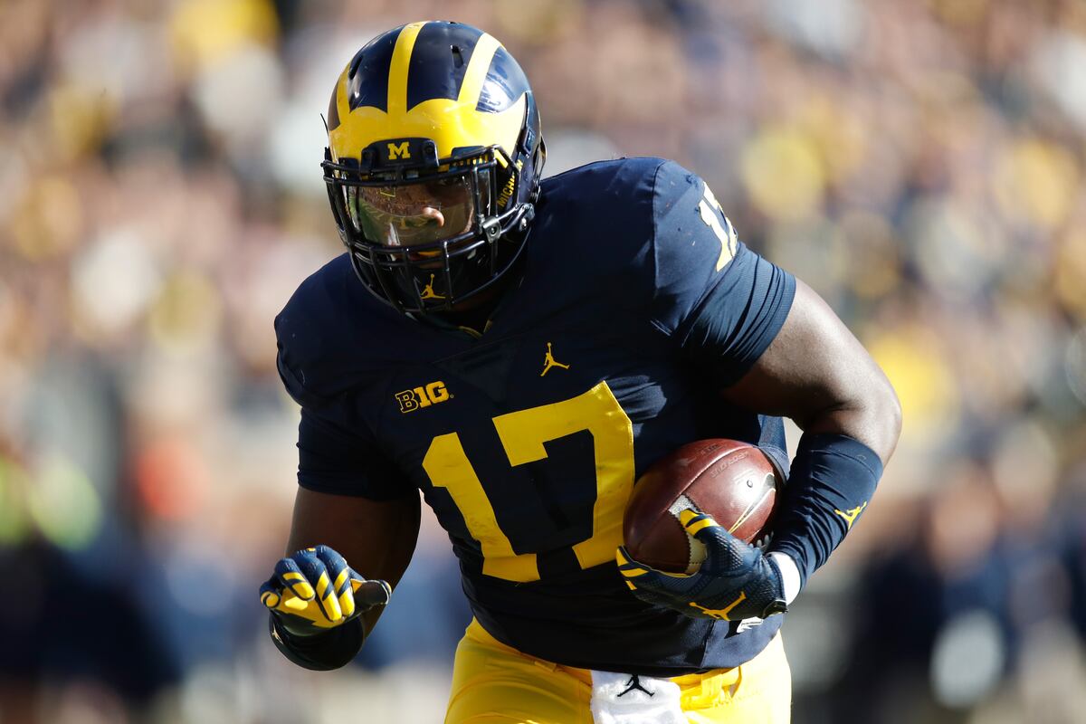 Michigan's Tyrone Wheatley Scores His 1st Touchdown | News, Scores ...