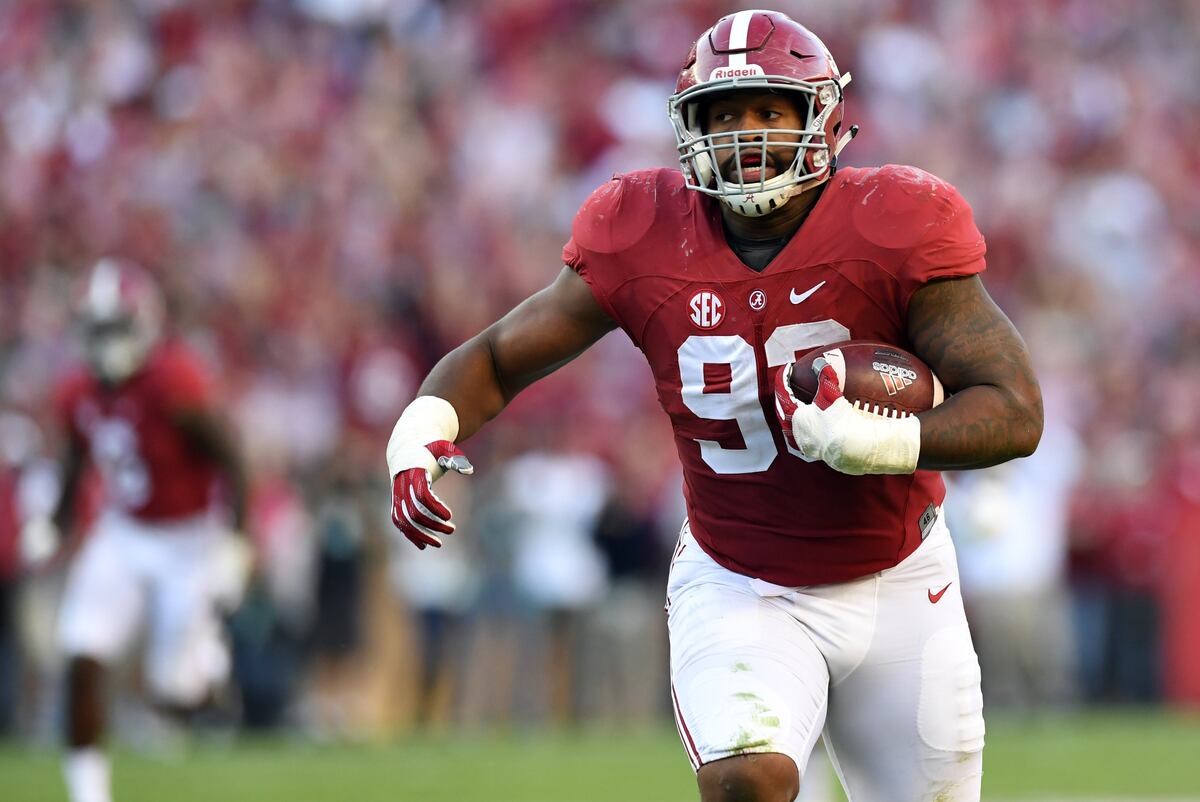 Alabama's Jonathan Allen's Fumble Recovery for 30-Yard TD | News ...