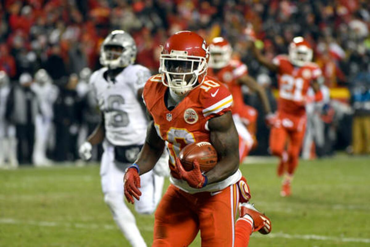 Tyreek Hill Returns Punt 78 Yards for a Touchdown | News, Scores ...