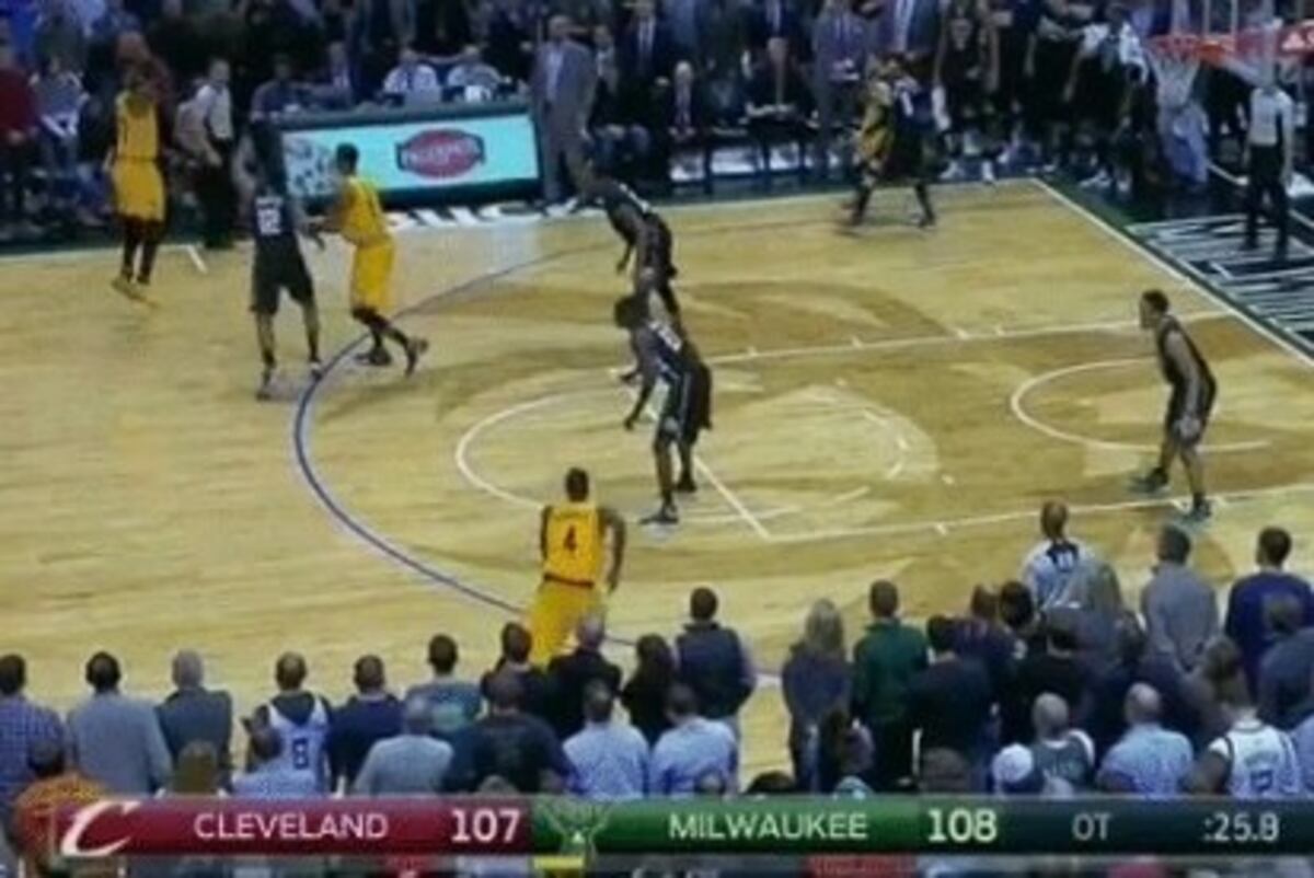 LeBron James Sinks Long-Range 3-Pointer to Give Cavs Late OT Lead over ...