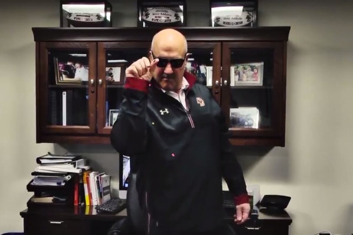 BC Coach Steve Addazio Celebrates National Signing Day with Salt Bae ...