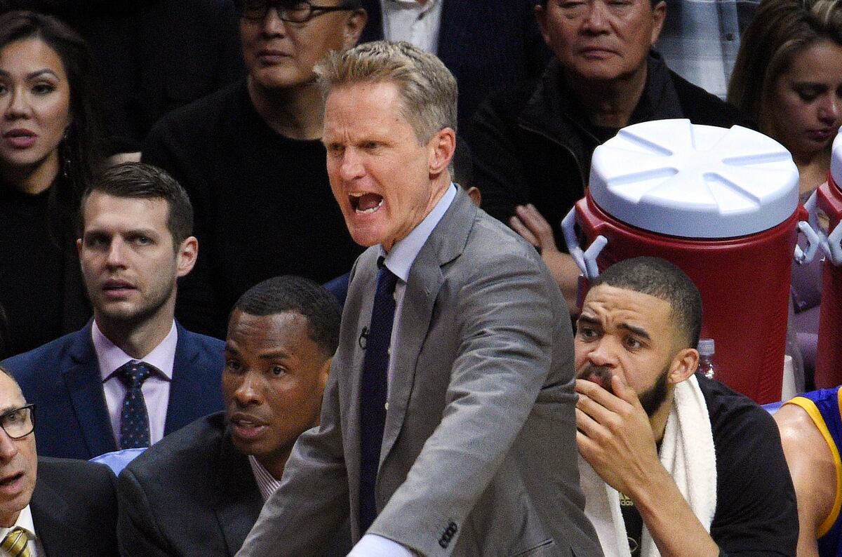 Steve Kerr Goes Ballistic on Refs After Draymond Green Gets Technical Foul | News, Scores ...