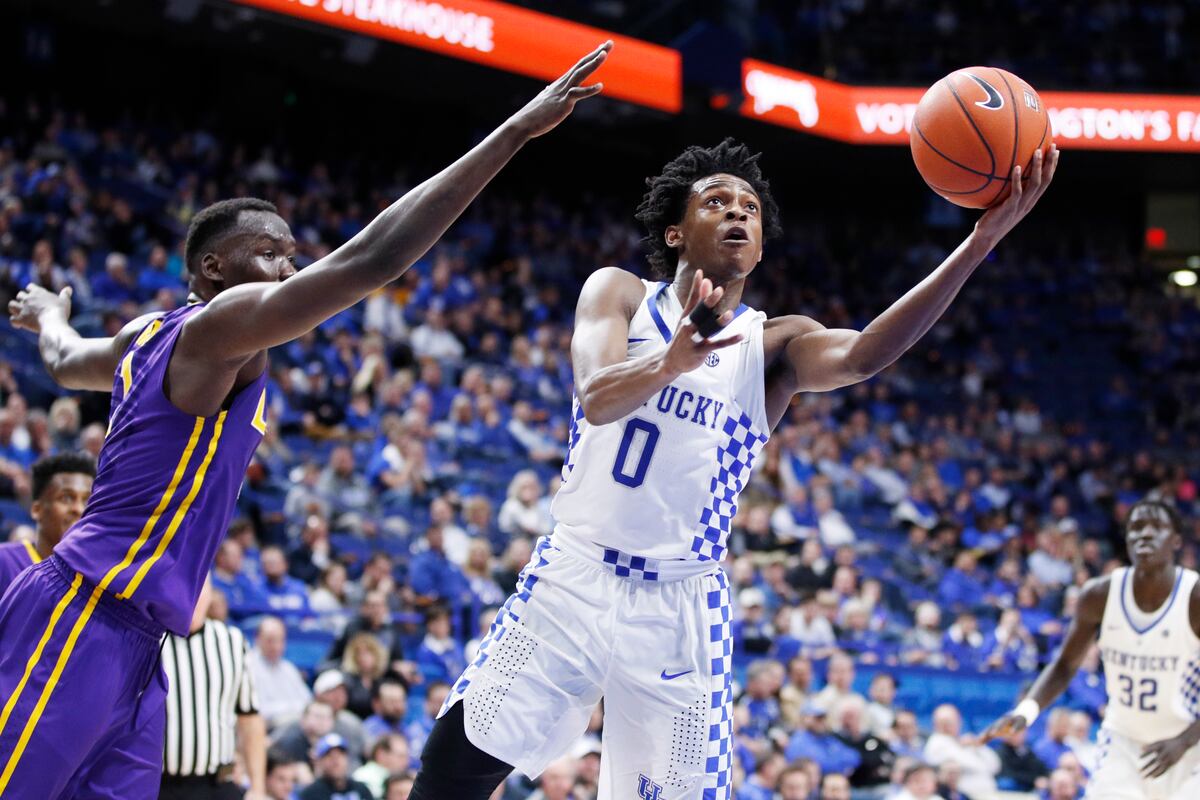 De'Aaron Fox Ruled Out vs. Florida with Knee Injury | News, Scores ...