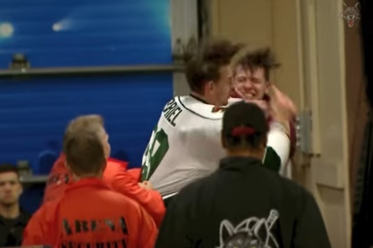 American Hockey League Players Fight Near Locker Room After on-Ice ...