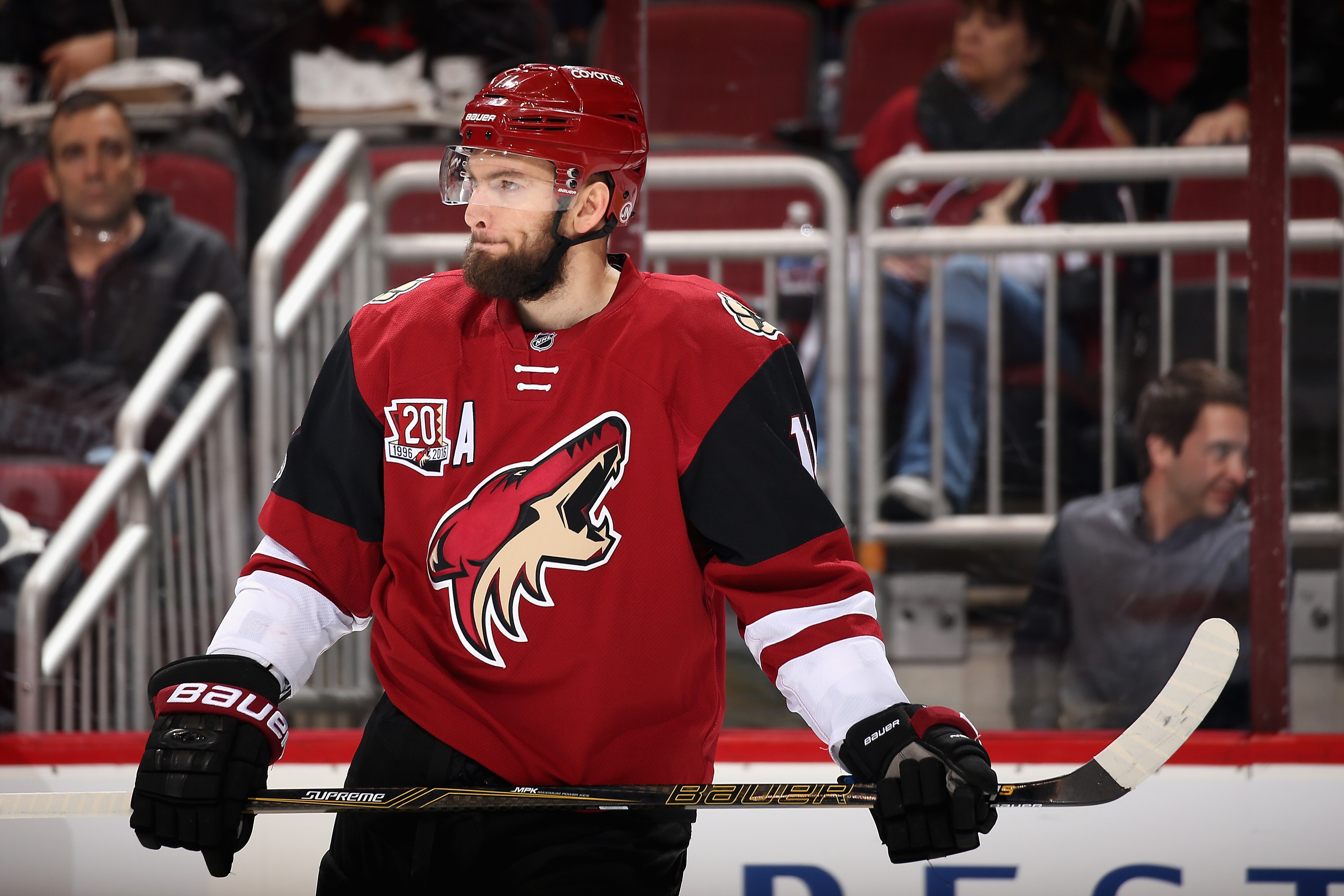 Martin Hanzal Traded to Wild; Coyotes Receive Draft Picks | Bleacher ...
