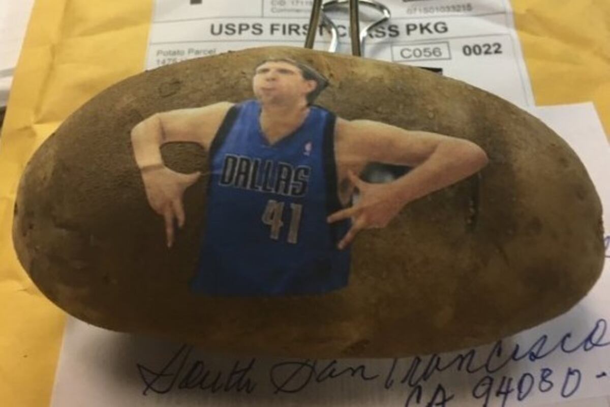 Dirk Nowitzki, 150 Other NBA Players Receive Personalized Potatoes from ...
