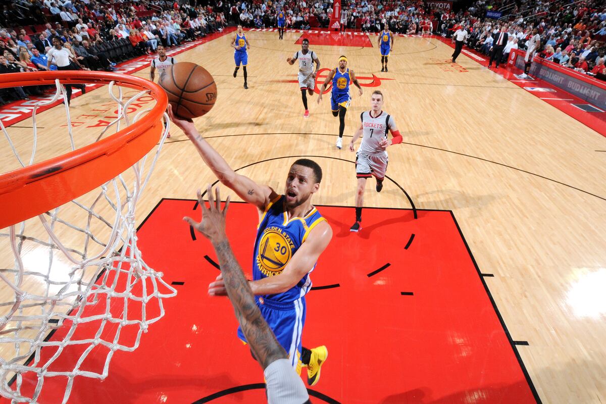 Warriors Beat Rockets 113-106 as Stephen Curry Drops 32, James Harden ...