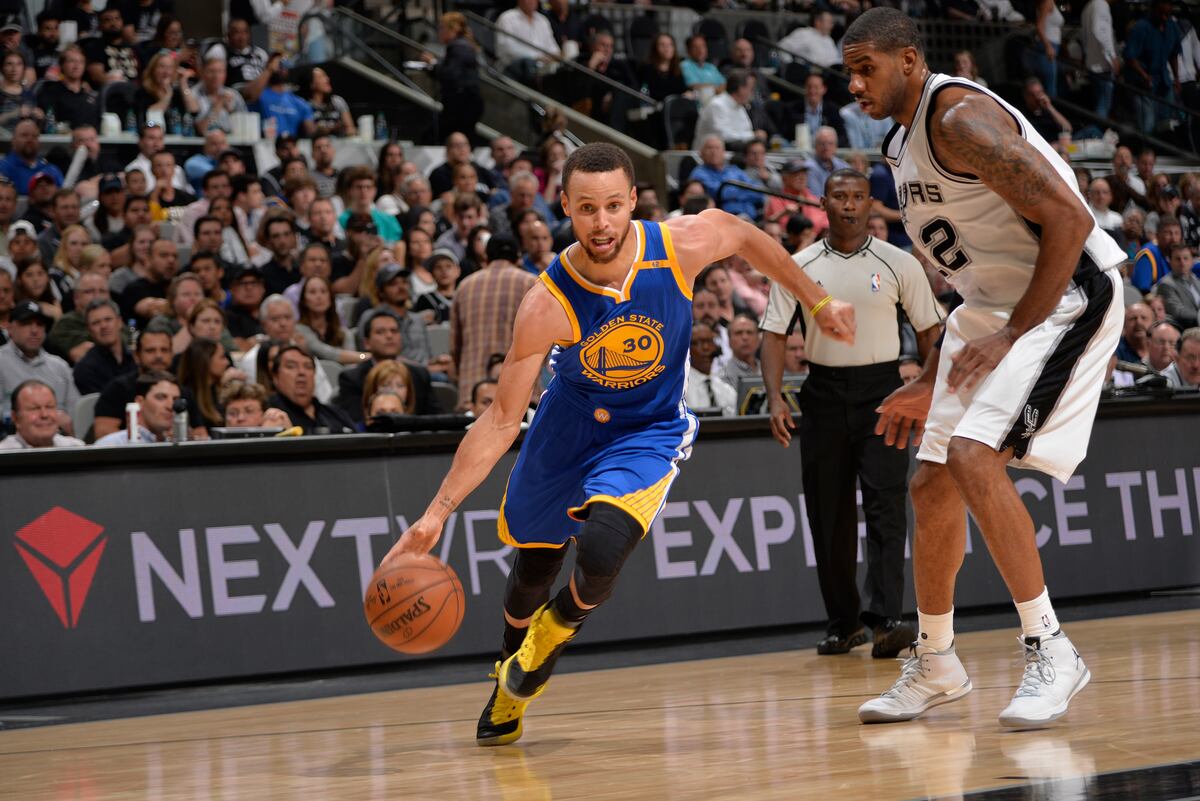 Warriors, Stephen Curry Knock Off Spurs with Help of David West's Bench ...