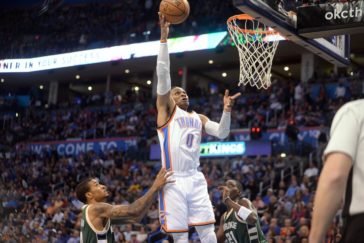 The Night in the NBA: Westbrook Ties Big O, LeBron Fights for 1st in ...