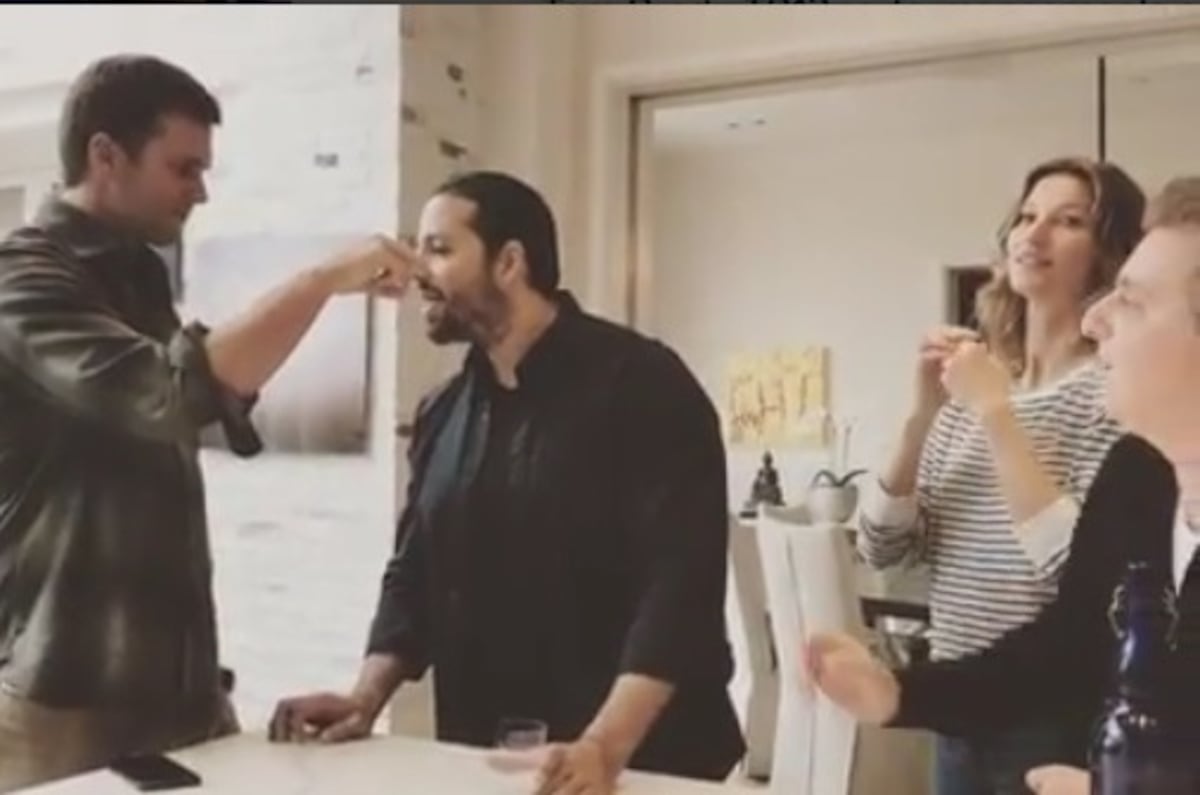 Magician David Blaine Eats Glass Hand-Fed by Tom Brady | News, Scores ...