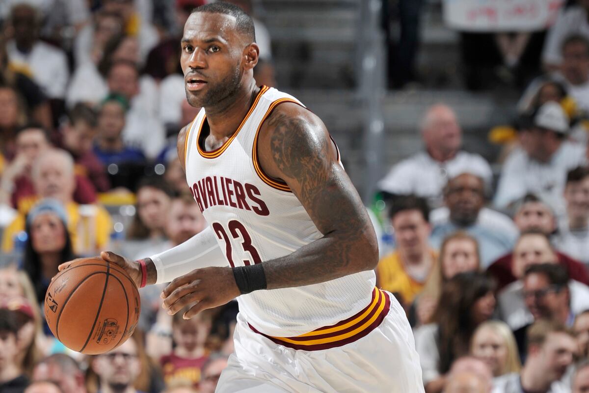 LeBron James Leads Cavaliers Past Pacers in Game 1, CJ Miles Misses ...