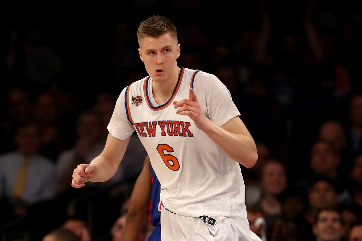 Kristaps Porzingis' Brother Says Star Wants to Play for Knicks, Develop ...