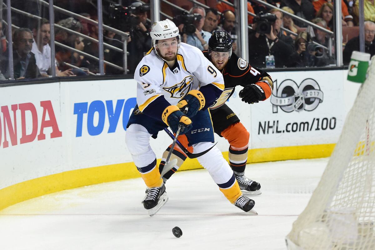 Predators Take Game 1 vs. Ducks Behind James Neal's OT Game-Winning ...