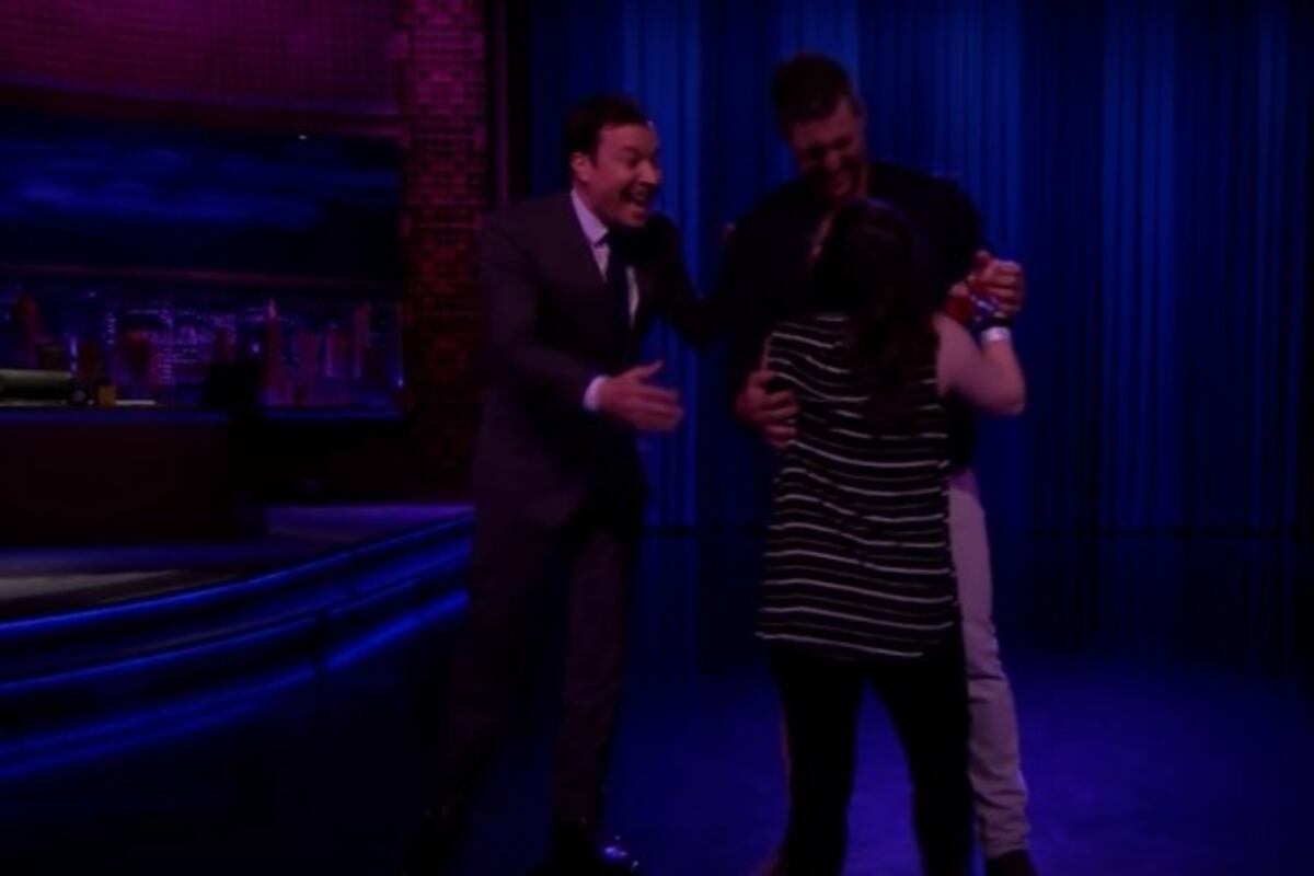 Tim Tebow Dances with Fan Who Asked Him to Prom on 'The Tonight Show ...
