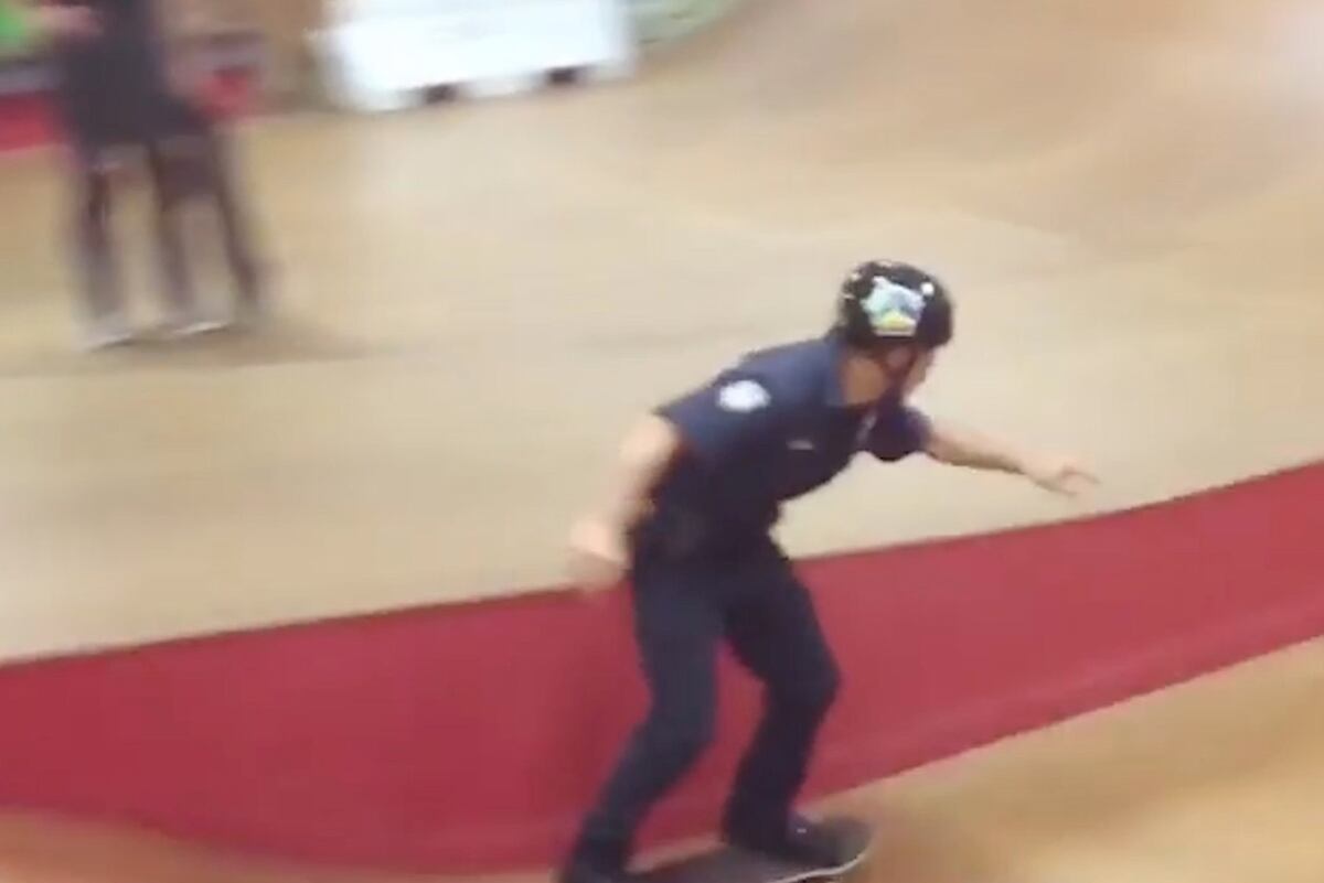 Protect and Shred: Meet the Skateboarding Cop | News, Scores ...