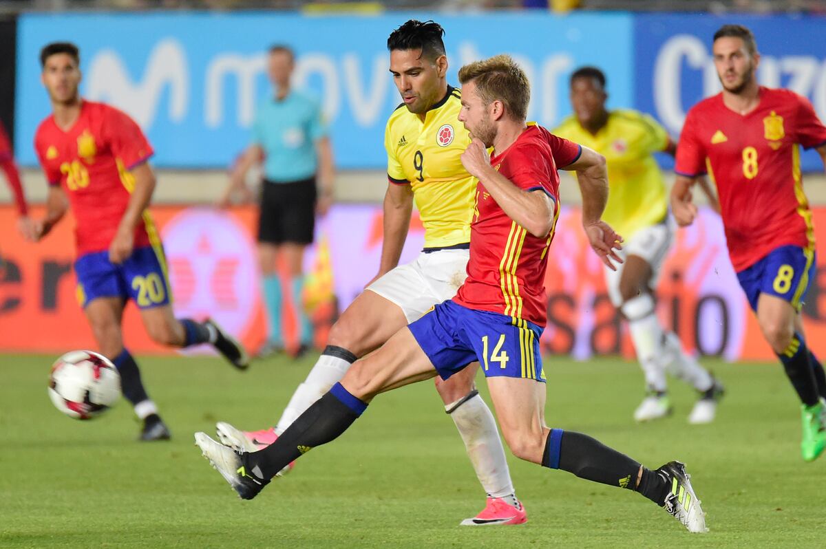 Spain Earn 2-2 International Friendly Draw Against Colombia After Late ...