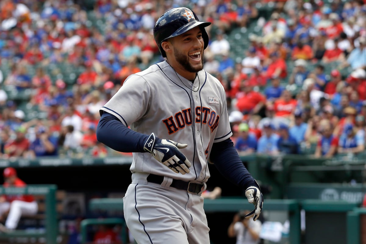 George Springer Exits with Quad Injury During Astros vs. Phillies ...