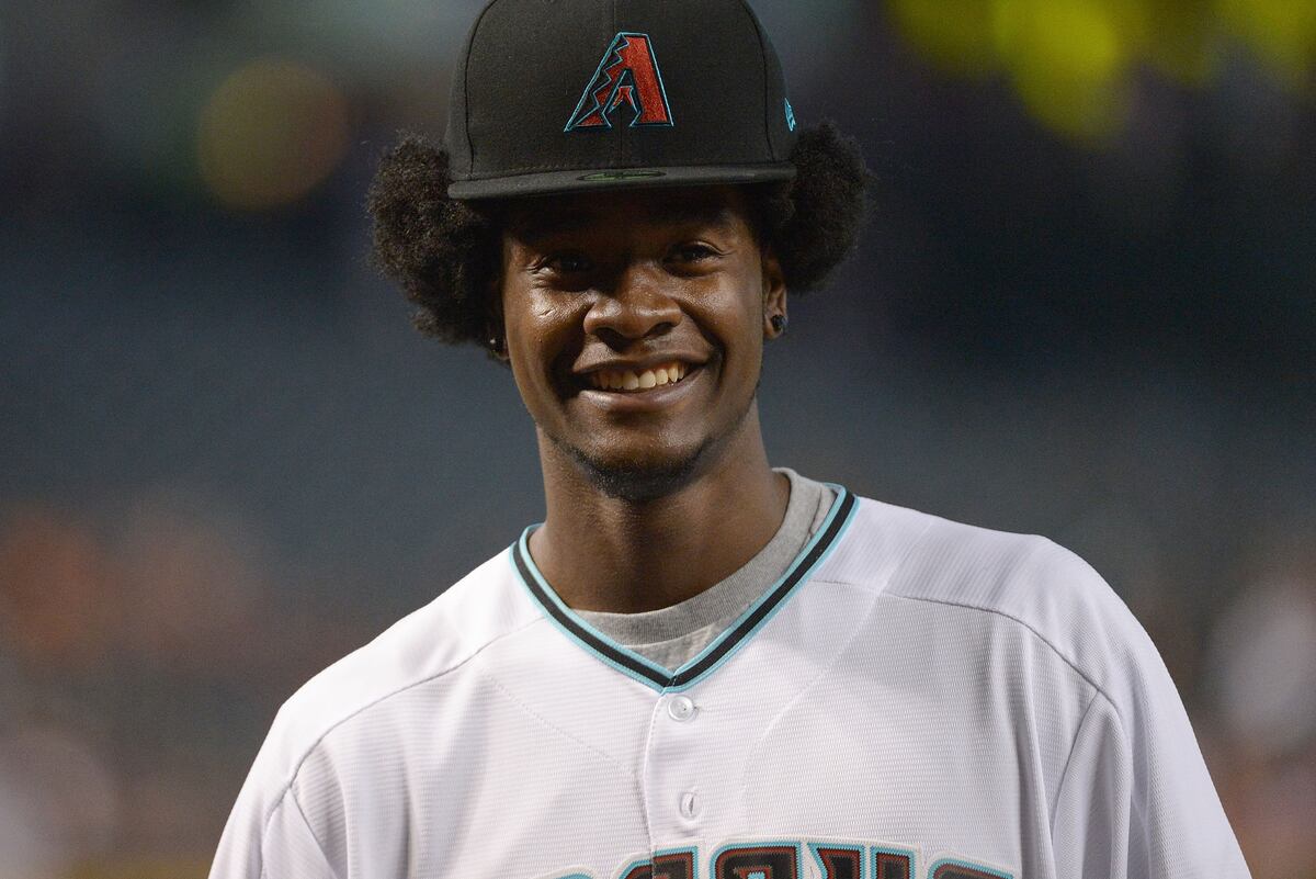 Josh Jackson Throws Awful First Pitch at Diamondbacks Game | News ...